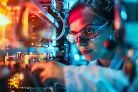 Picture A Quantum Computing Engineer Innovating Qu Generative Ai