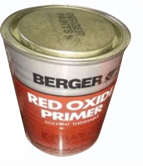 Berger Red Oxide Primer At ₹ 200litre In Jhajjar Id 2853914491288