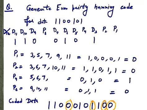 Error Detection And Correction Codes Ppt