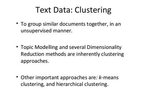 The Science Behind Predictive Analytics A Text Mining Perspective