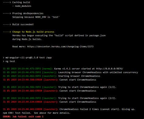 Chromeheadless Failed 2 Times Timeout · Issue 180 · Karma Runner
