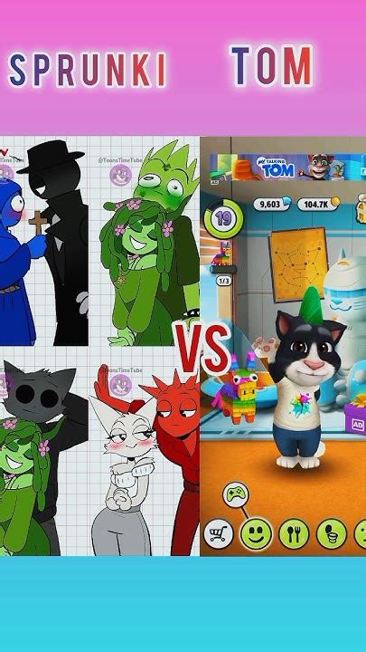 Sprunki Vs Talking Tom 🔥 Who Is Best 🤣👌 Mega Battle Part Sprunki