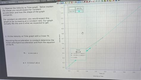 solved 1 observe the displacement vs time graph below