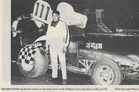 Sprintcarstats May 8 1970 Williams Grove Pa 0 512d 1 Jim Sheaffer Killinger 111 2 Kenny
