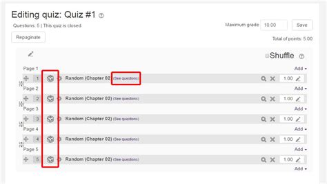 How Do I Add Random Questions To A Quiz Moodle