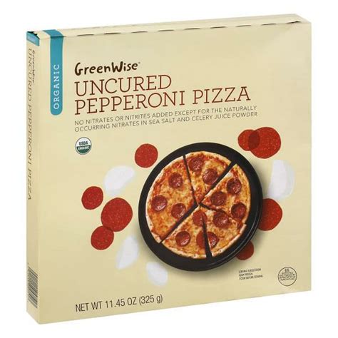 Greenwise Uncured Pepperoni Pizza Organic