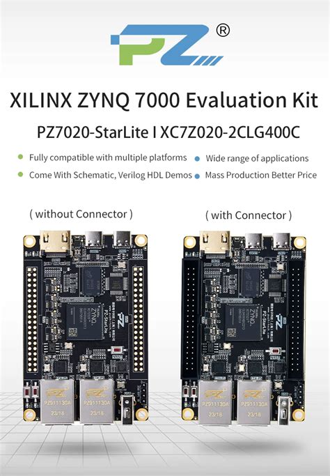 dma board xilinx zynq 7000 soc arm fpga development board pz7020