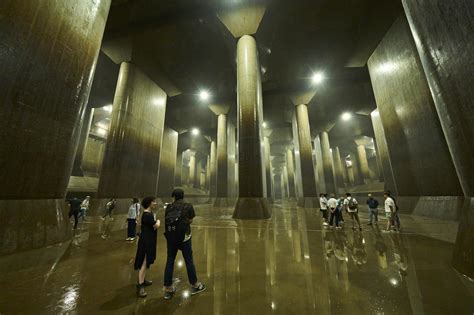 Massive Underground Infrastructure Protects The Tokyo Metropolitan Area