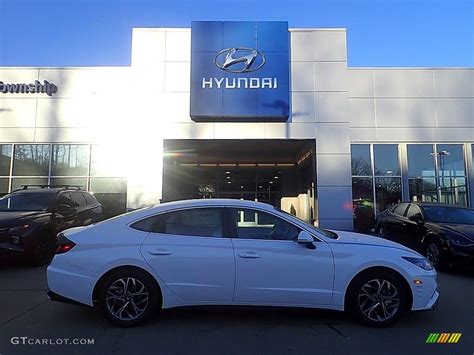 2023 Serenity White Hyundai Sonata Sel 145204437 Photo 11 Gtcarlot