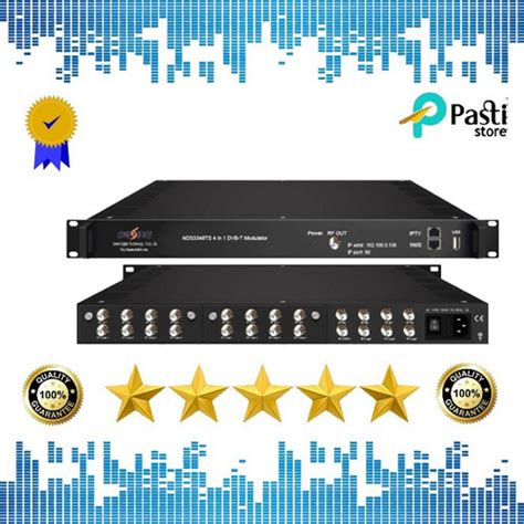 Jual DEXING NDS3348TS Transmodulator Modulator DVB T 8 DVBS2 4 DVBT Input Kota Tangerang