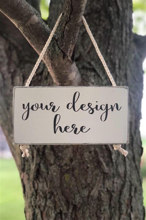 Custom Mini Sign Create Your Own Sign Your Text Here Personalized