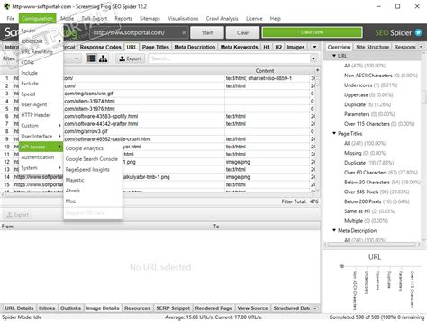 Screaming Frog Seo Spider скачать бесплатно Screaming Frog Seo Spider 18 0