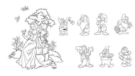 Celebrate Snow White With Free Coloring Pages