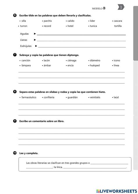 Examen Bueno Lengua Tema 1 Sexto 6906392