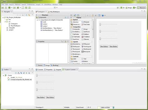 Bio7 Gui Building Options Bio7