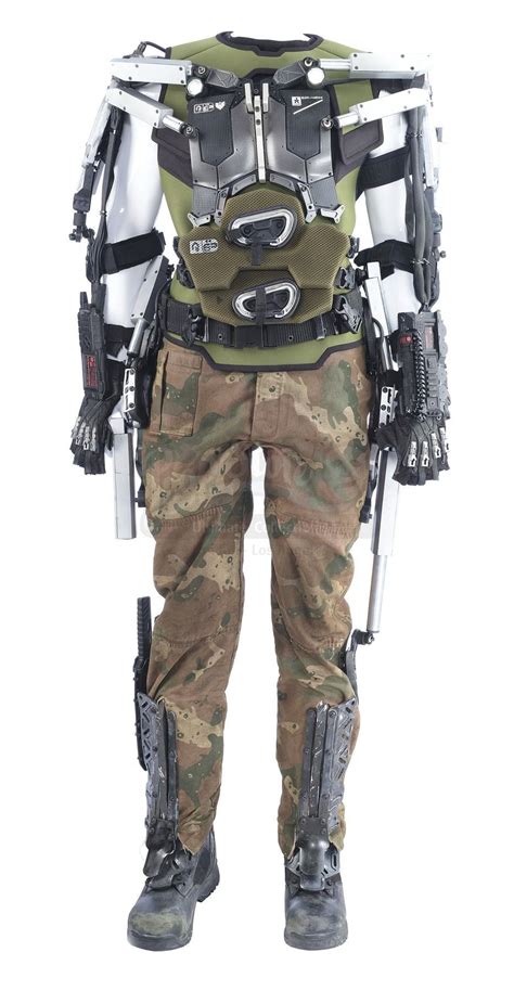 Elysium Exoskeleton Kruger Elysium Concept Art Of An Exosuit Used To