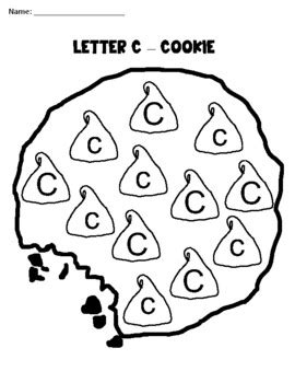 C Is For Cookie Coloring Pages 2025