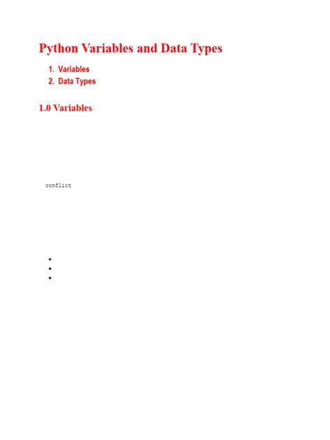 2 Python Varibles And Data Types Pdf Data Type Boolean Data Type
