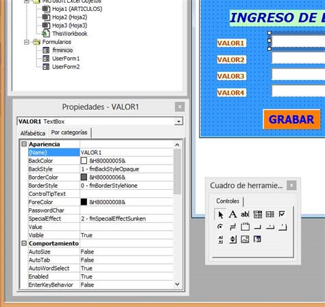 MACROS EN EXCEL INGRESAR DATOS A EXCEL CON MACRO