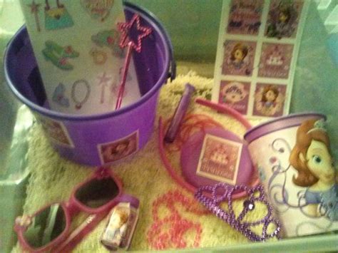 Sofia The First Busy Bucket Sensory Bin By Sensorybinsforsale 2000