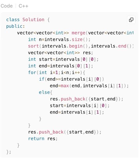 C Coding Challenge Merging Intervals Santheesh P M Posted On The