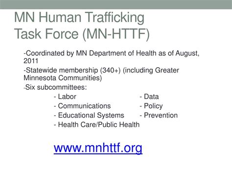 Ppt Sex Trafficking And Exploitation Minnesotas Statewide Response Powerpoint Presentation