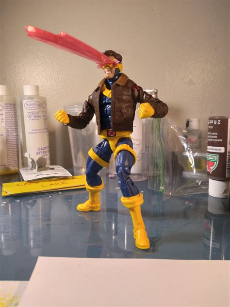 Custom 90s Cyclops Head Utilized The Blast Effect Head From The Retro