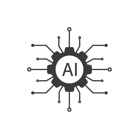 Premium Vector | Artificial intelligence technology icon
