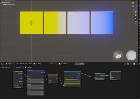 how to make reflective glass material with emission shader blender