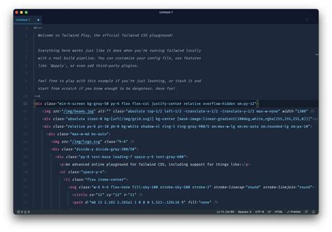 Github Jeffreyvr Tailwind Css Inspired Vscode Theme