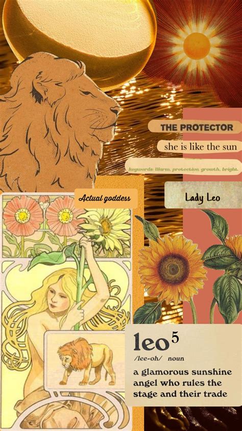 Shuffles Leo Season Wallpaper Aesthetic Leo Vibes Wallpaper Leo