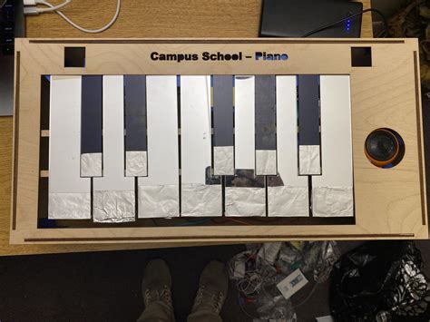 Piano For Campus School Project With Arduino Nano Rp2040 Mpr121 4 Steps With Pictures