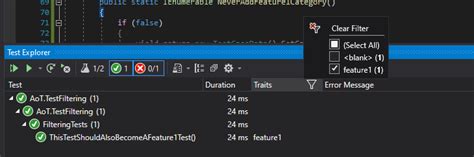 configuring nunit 3 to run different tests in each environment