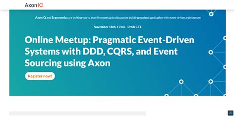 Pragmatic Event Driven Systems With Ddd Cqrs And Event Sourcing Using
