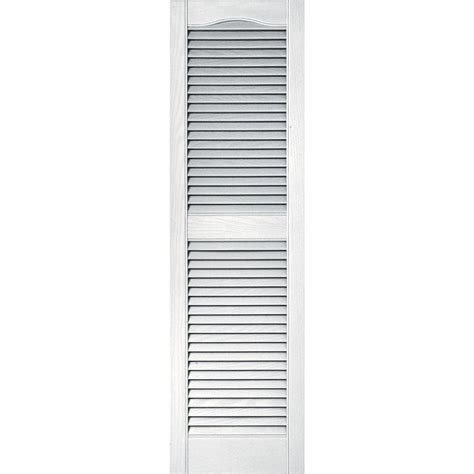 Builders Edge Louvered Vinyl Shutters At Laura Granados Blog