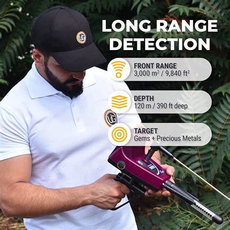 Ger Detect Titan 500 Smart Long Range Gold Detector Diamond And Gold Detector Machine Metal