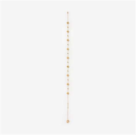 Ekd Sphere Necklace In Gold Women Burberry® Official