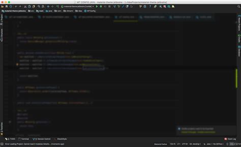 Material Theme UI Documentation Icons Settings