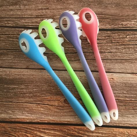 2pcs Set 11 Inch Pasta Tools Scoops Food Grade Sil Grandado