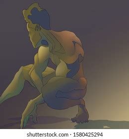 Drawing Naked Male Angles Images Stock Photos Vectors Shutterstock