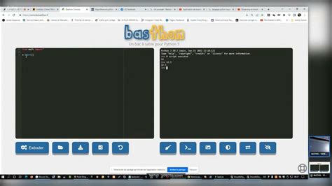 Aide En Ligne De Maths Initiation Langage Python Tle