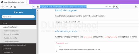 Cara Melakukan Configurasi Pada Jwt Auth Laravel 01 Kursus Web Programming