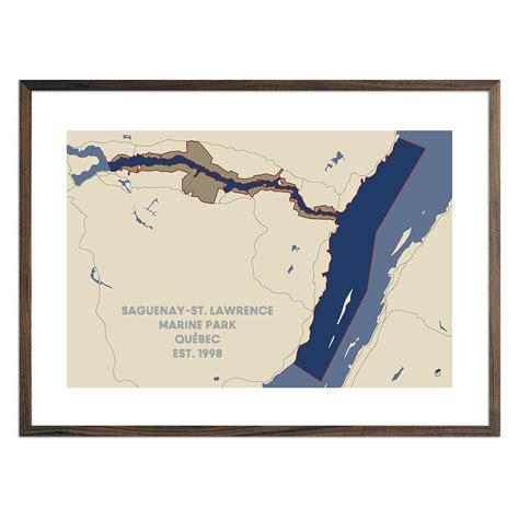 Saguenay River Map