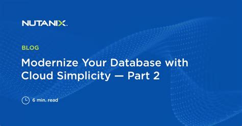Todd Cieplinski On Linkedin Modernize Your Database With Cloud Simplicity Part 2
