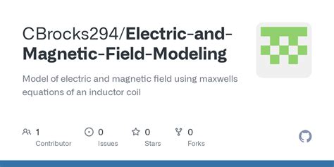 Github Cbrocks294electric And Magnetic Field Modeling Model Of