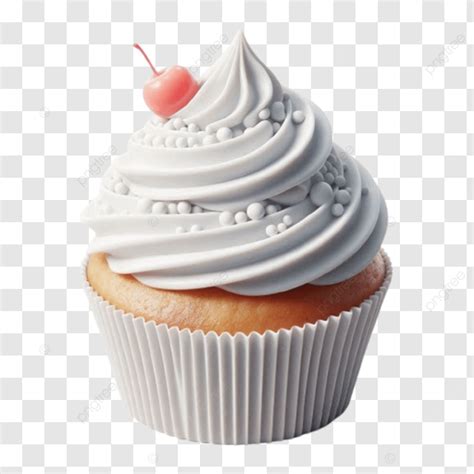 하얀 서리로 덥은 컵케이크 컵케익 화이트 컵케익 케이크 Png 일러스트 및 이미지 에 대한 무료 다운로드 Pngtree
