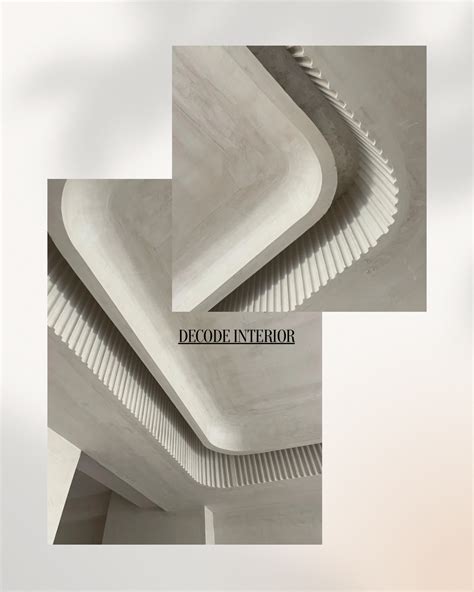 Elegant Ceiling Design With Curves And Fluted Pattern A Ceiling Design Featuring Curves And In