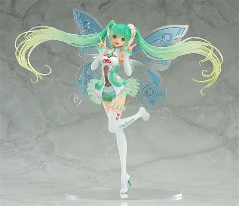 Hot Sale Racing Miku Japan Vocaloid Idol Hatsune Miku GSC Butterfly Wing 23cm Tony Action Figure