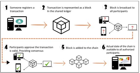 The Blockchain Process Download Scientific Diagram