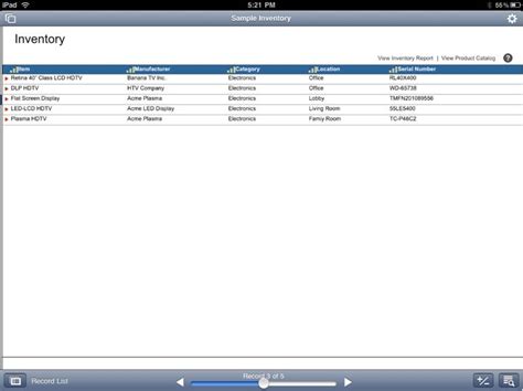Filemaker Go For Ipad Database Journal